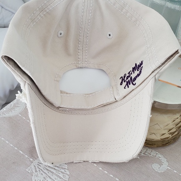 The Ivory Elephant | Accessories | Hot Mess Mama Baseball Cap Cream ...